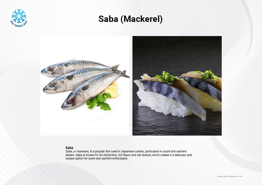'5 Mackerel' Most Use In Japanese Cuisine