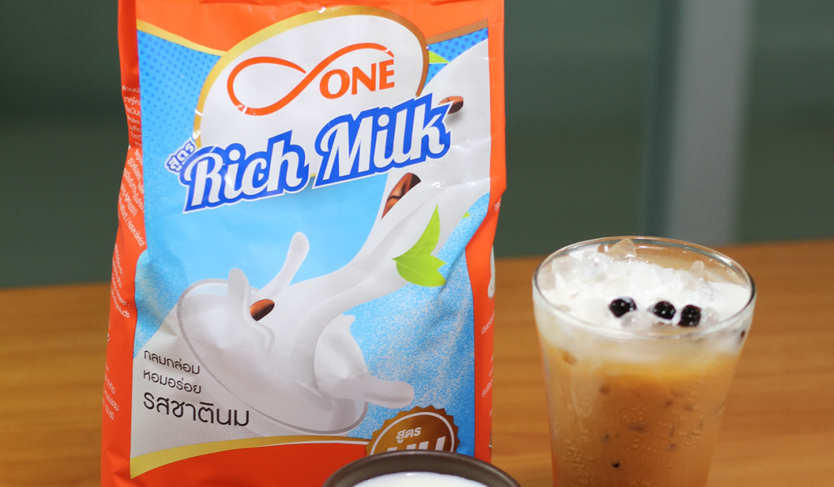 ผลิตภัณฑ์ใหม่ d-ONE Rich Milk - onethaifoods