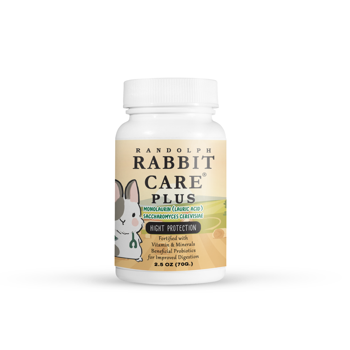 RABBIT CARE PLUS MONOLAURIN (LAURIC ACID) SACCHAROMYCES CEREVISEAE ...