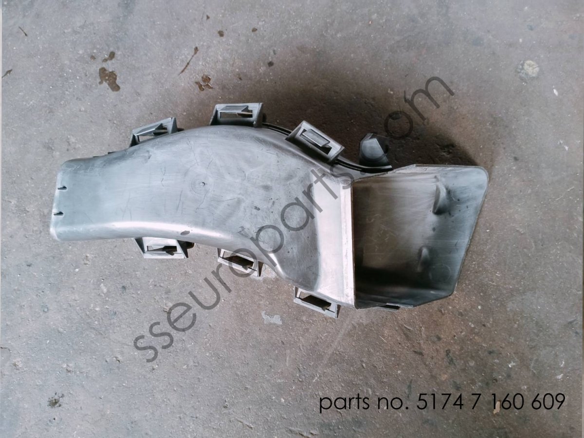 ท่ออากาศด้านหน้าซ้าย หมายเลขชิ้นส่วน: 51747160609 7160609 เก่า ...