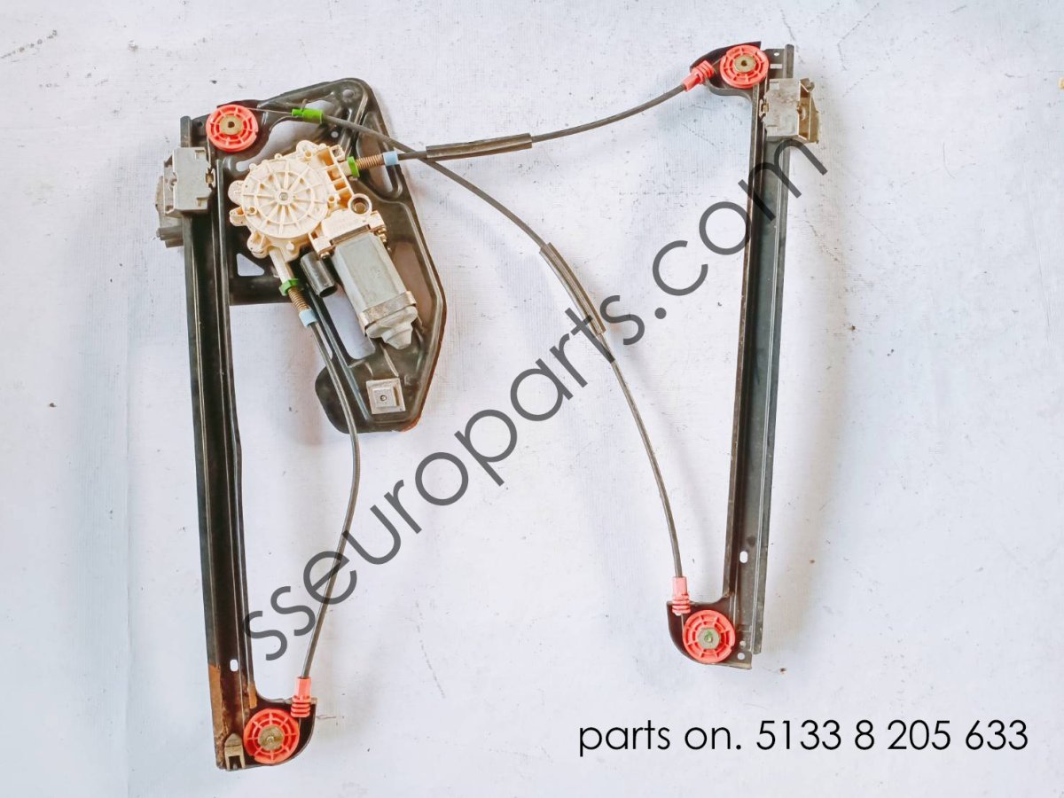 รางกระจกประตู ด้านหน้าซ้าย พร้อมมอเตอร์ 51338205633 8205633 - sseuroparts