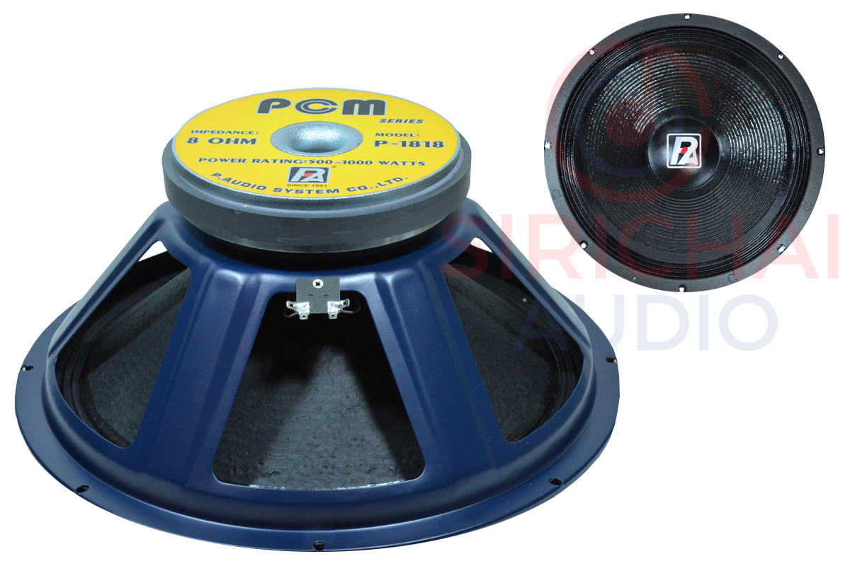 ดอก 18 นิ้ว P.Audio รุ่น P-1818 - sirichaiaudio