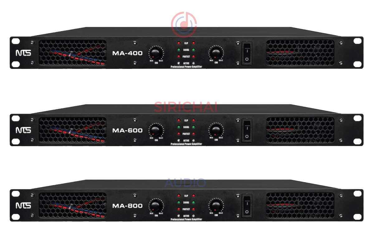 เพาเวอร์ NTS รุ่น MA - SERIES POWERAMP - sirichaiaudio
