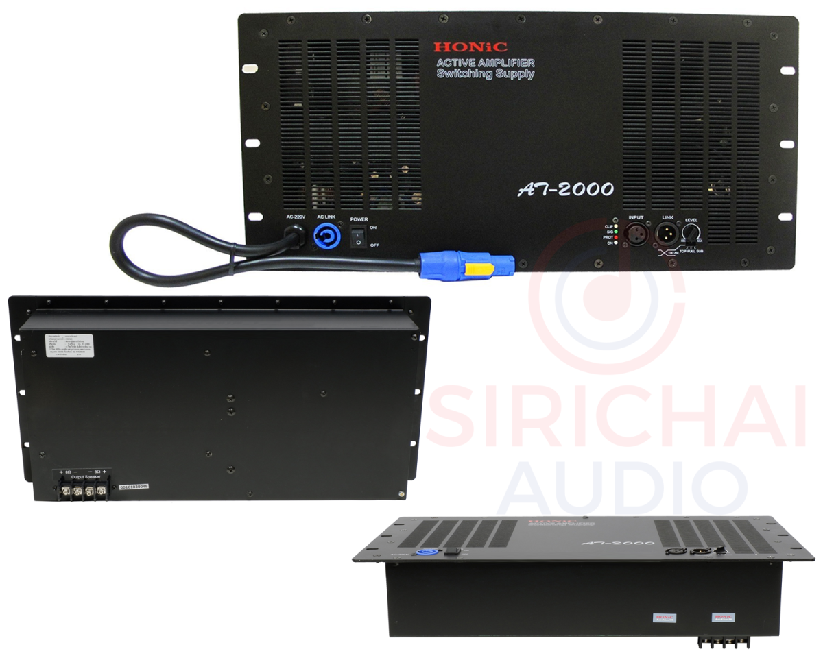 เพาเวอร์ HONIC รุ่น AT2000 - sirichaiaudio