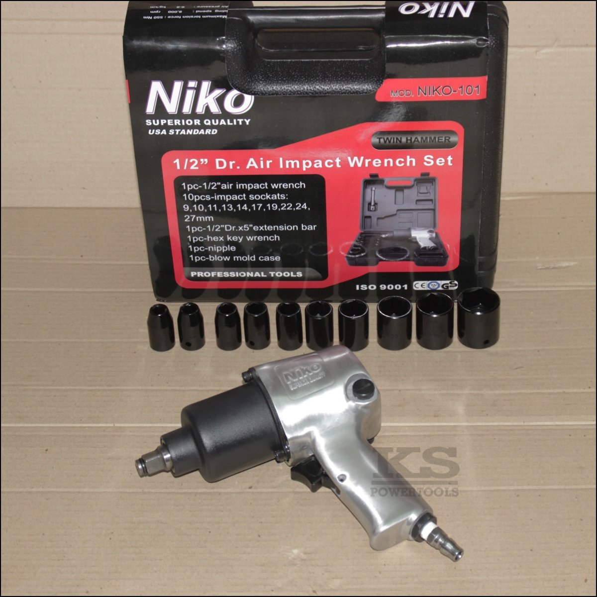 บ๊อกลมขนาด1/2" niko - kspowertool