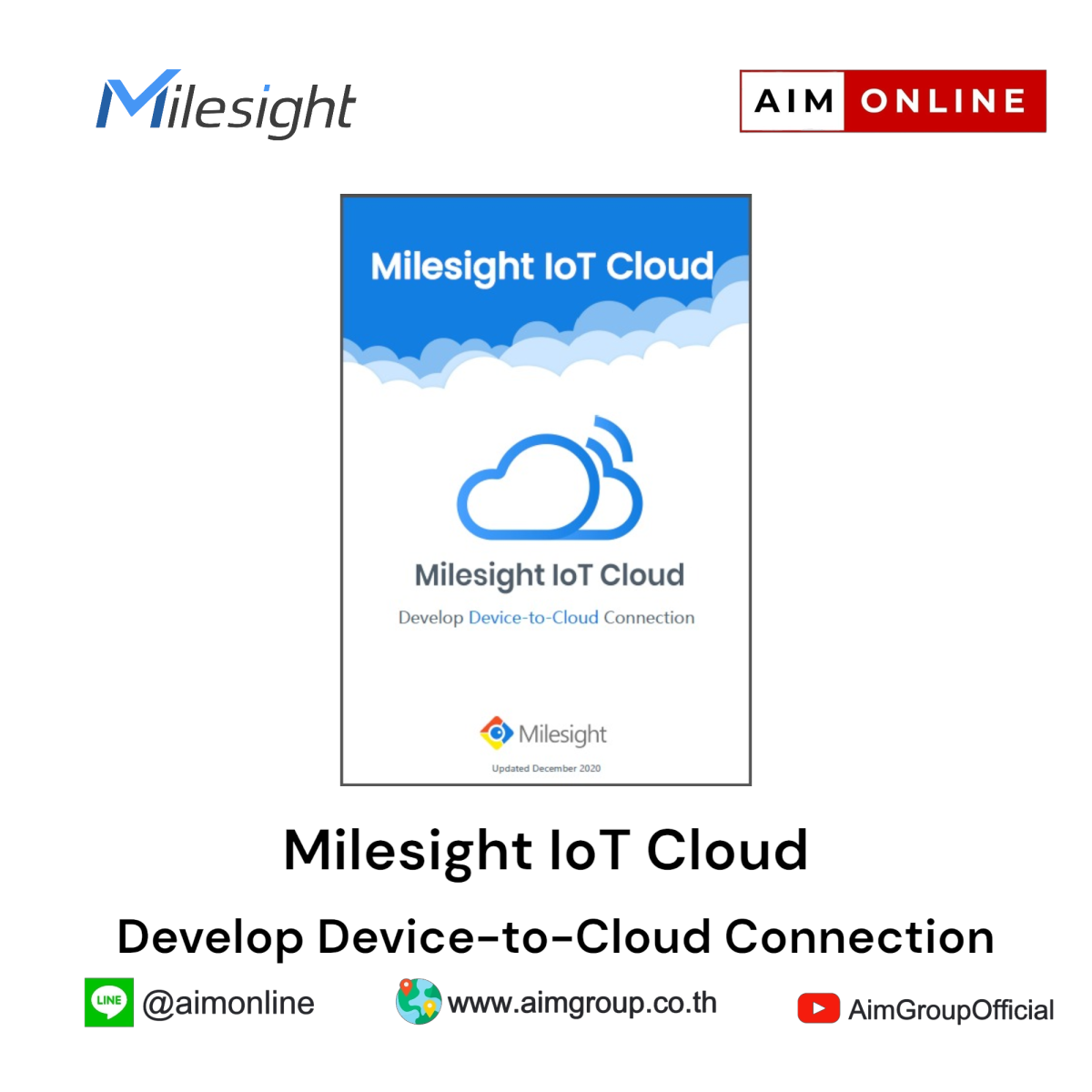 Milesight Iot Cloud Develop Device To Cloud Connection Aimgroup
