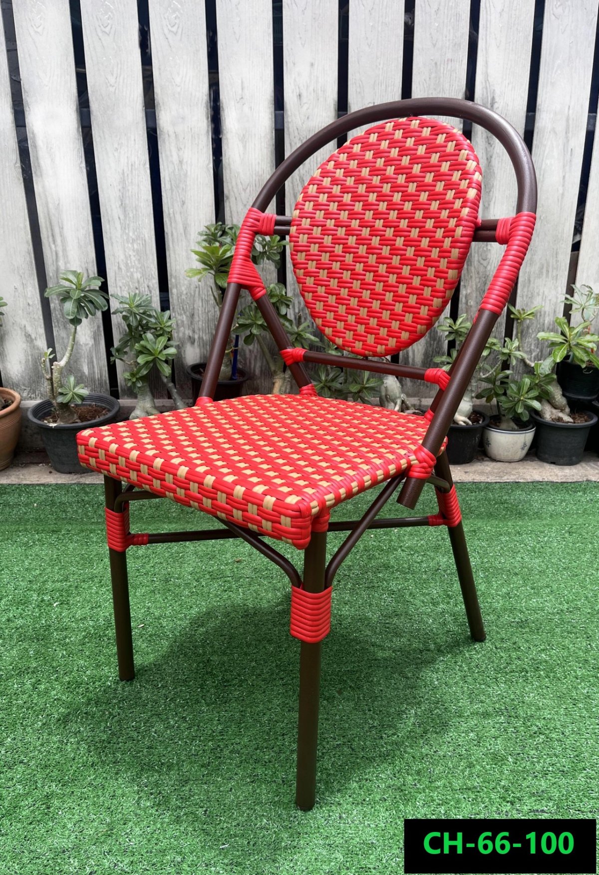synthetic rattan Chair set Product code CH-66-100 - spk-wickerthai