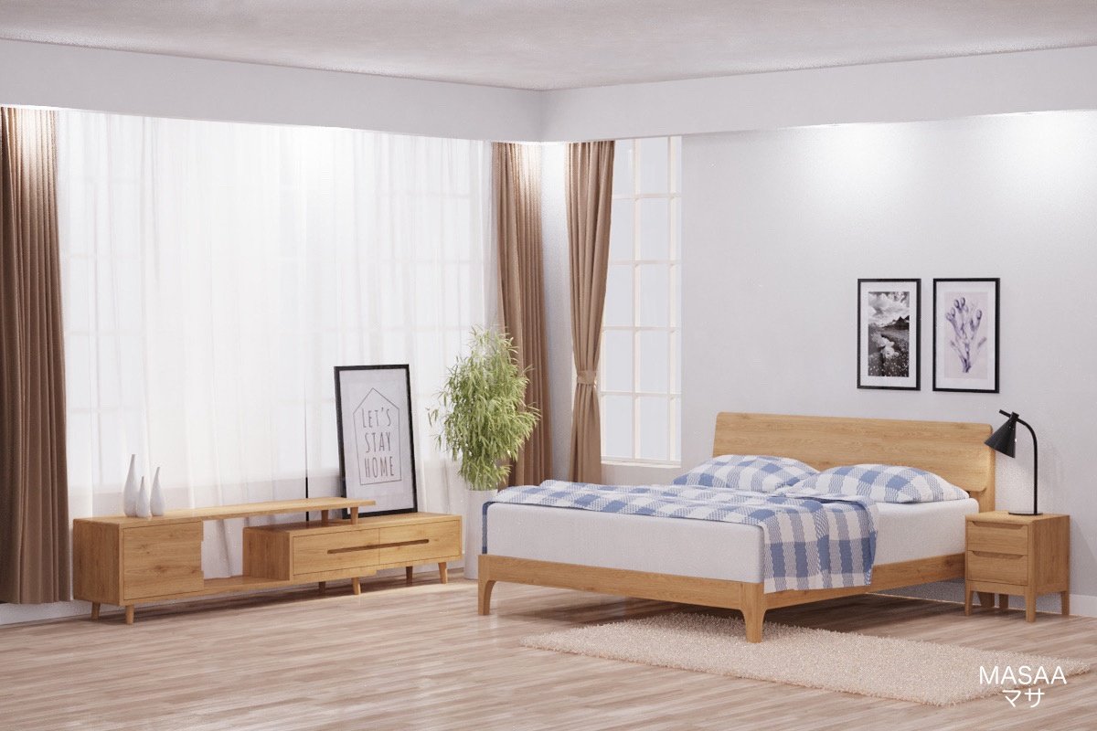 BEDSET002 3.5FT - masaafurniture