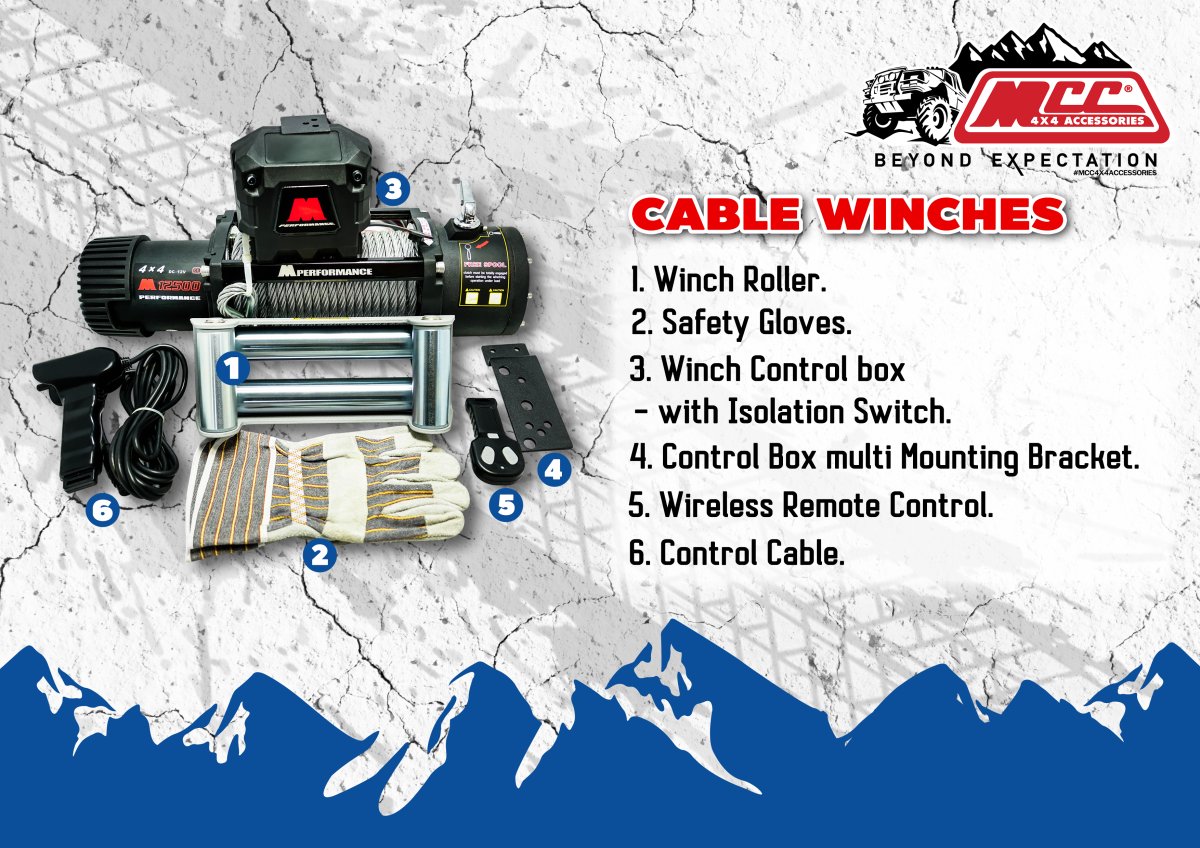 CABLE WINCHES - mcc4x4