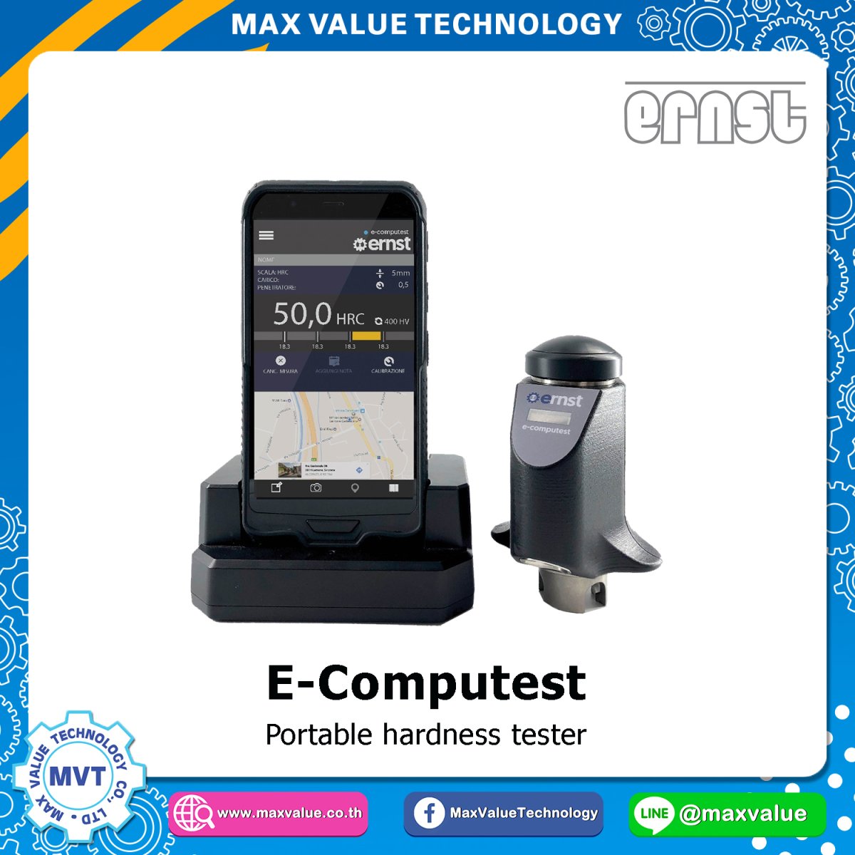 e-compustest - Portable hardness Tester - maxvalue