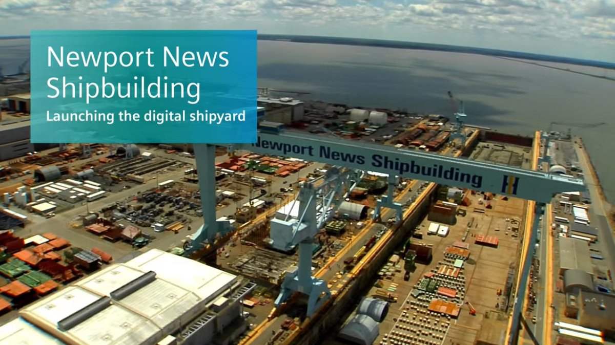 Newport News Shipbuilding launches the digital shipyard - dtm-thailand