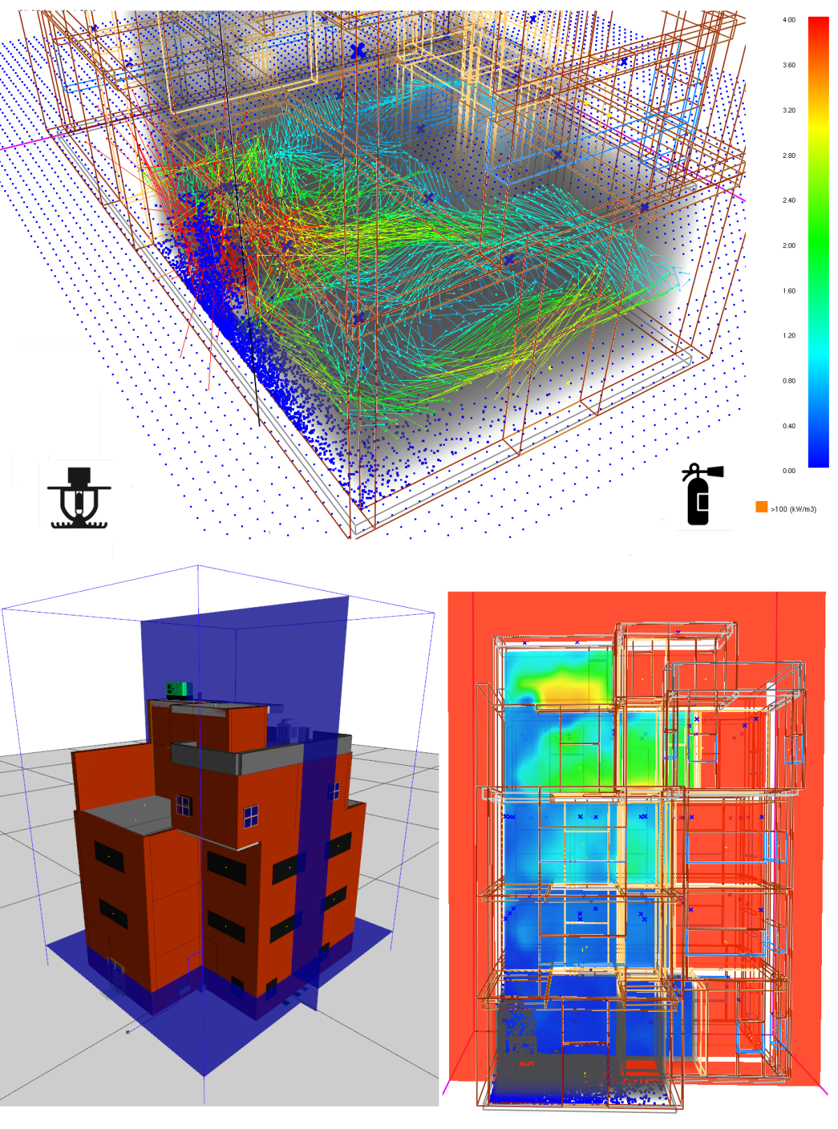 การวิเคราะห์เพลิงไหม้อาคารด้วยเทคโนโลยี BIM บน FDS - twoplussoft