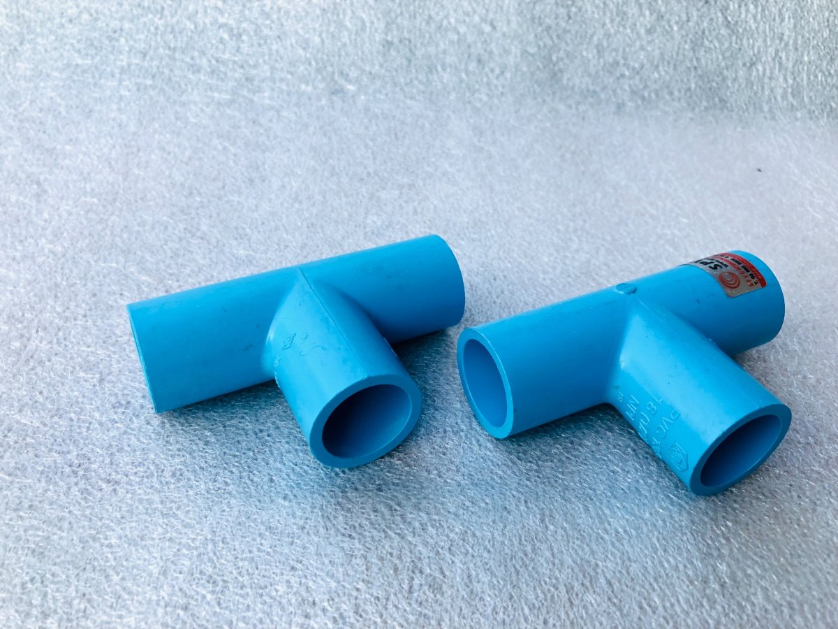 สามทางพีวีซีสีฟ้า ( TEE WAY PVC ) - upvcpipechemical