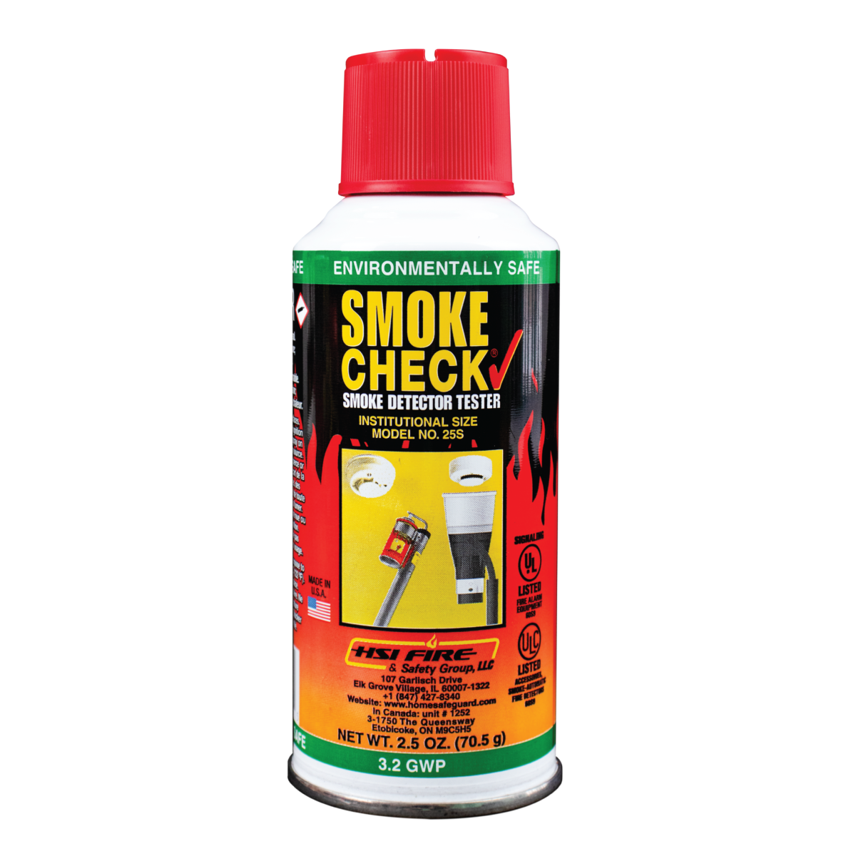 สเปรย์ทดสอบอุปกรณ์ตรวจจับควัน Smoke Detector Tester รุ่น 25S ...