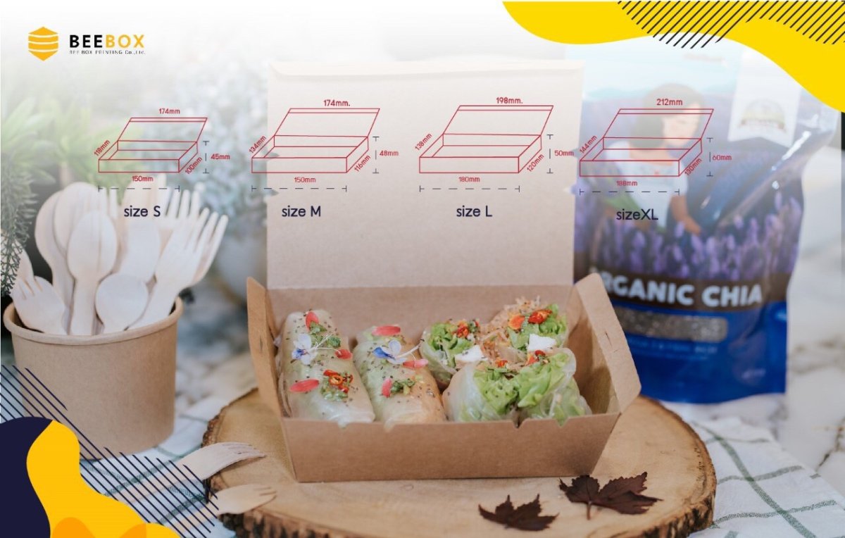 กล่องฝาทึบ1200ml. - beeboxpp