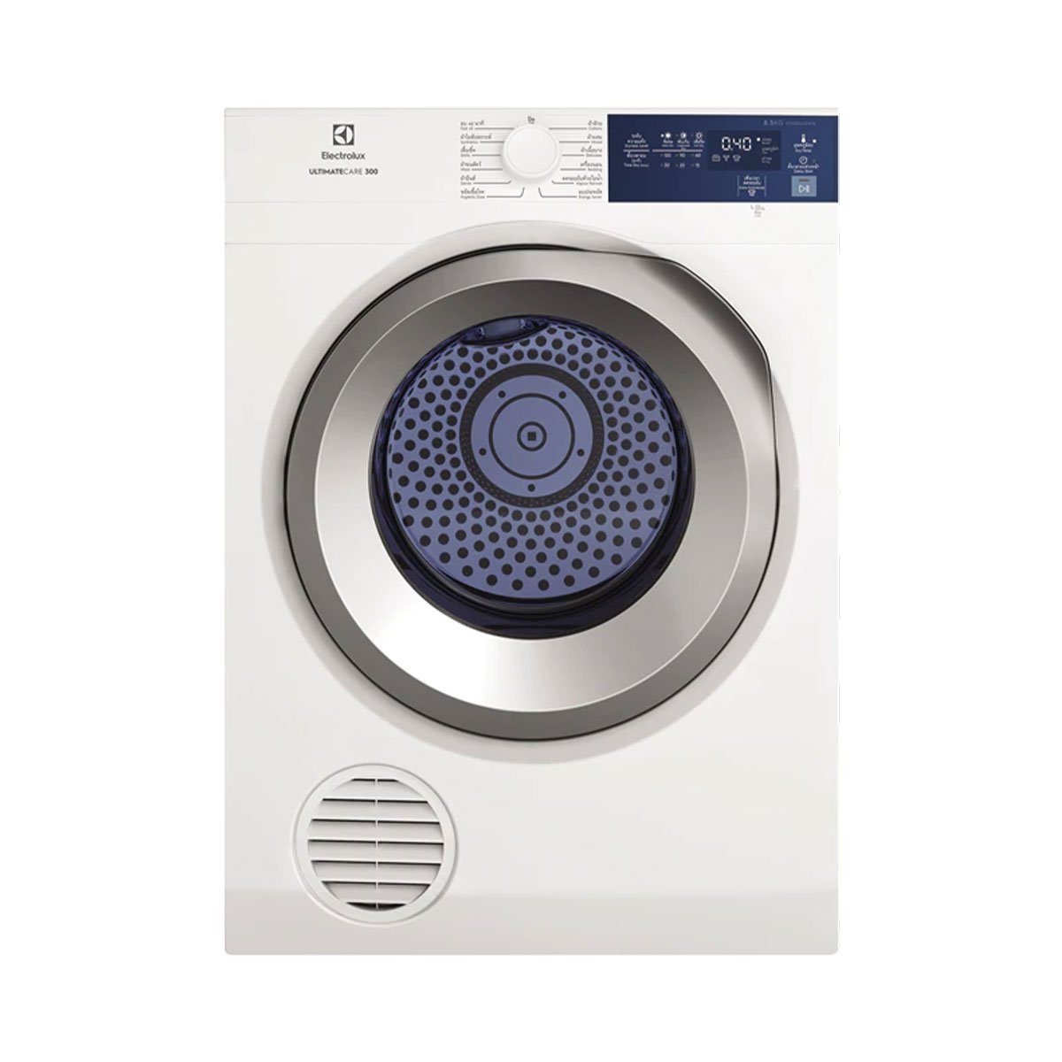 เครื่องอบผ้าฝาหน้า ELECTROLUX EDS854J3WB 8.5 กก.+ขาตั้ง - gooddeal