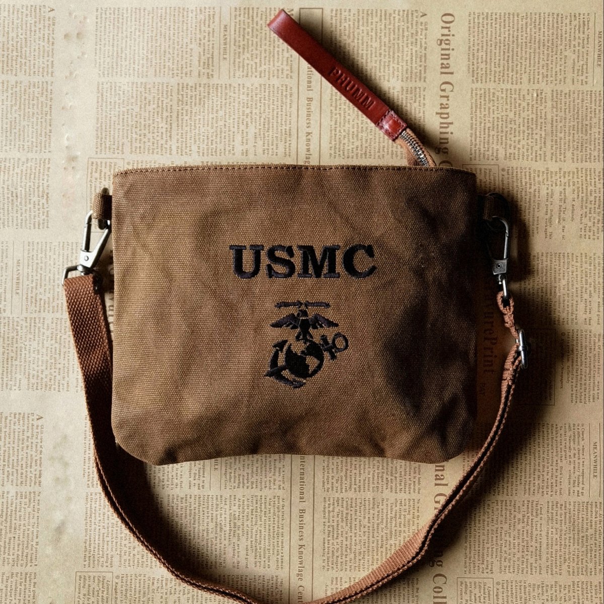 A5 KIT BAG-usmc (brown) - phumm