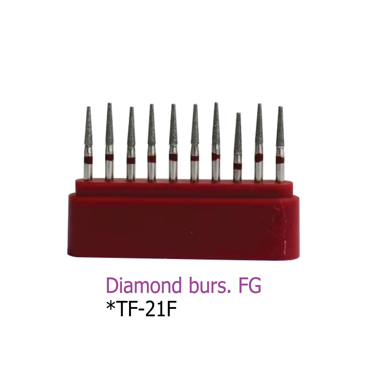Diamond burs. FG *TF-21F - prominent-dental