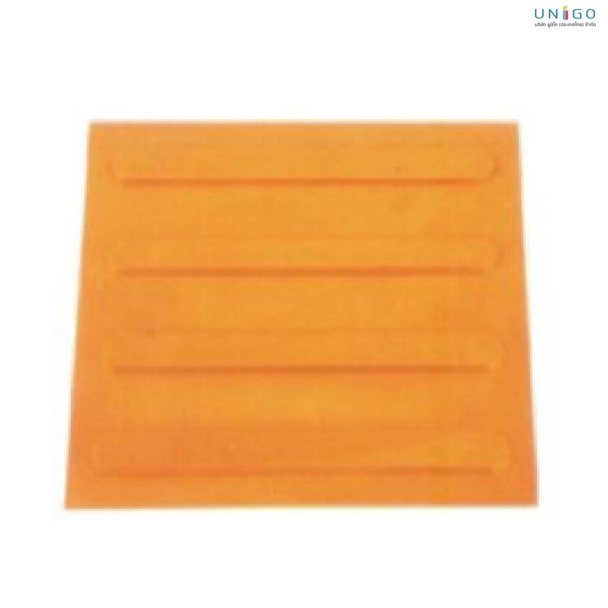 Tactile indicator plate - unigo