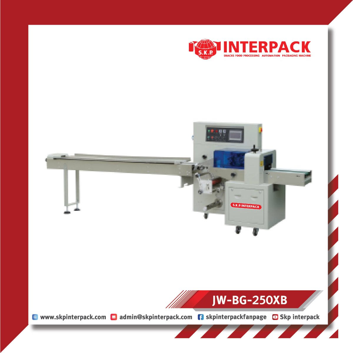 Horizontal packing machine - skpinterpack