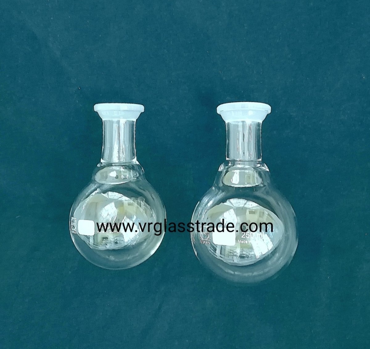 Flask, Boiling, Round bottom,Ball Joint - vrglasstrade