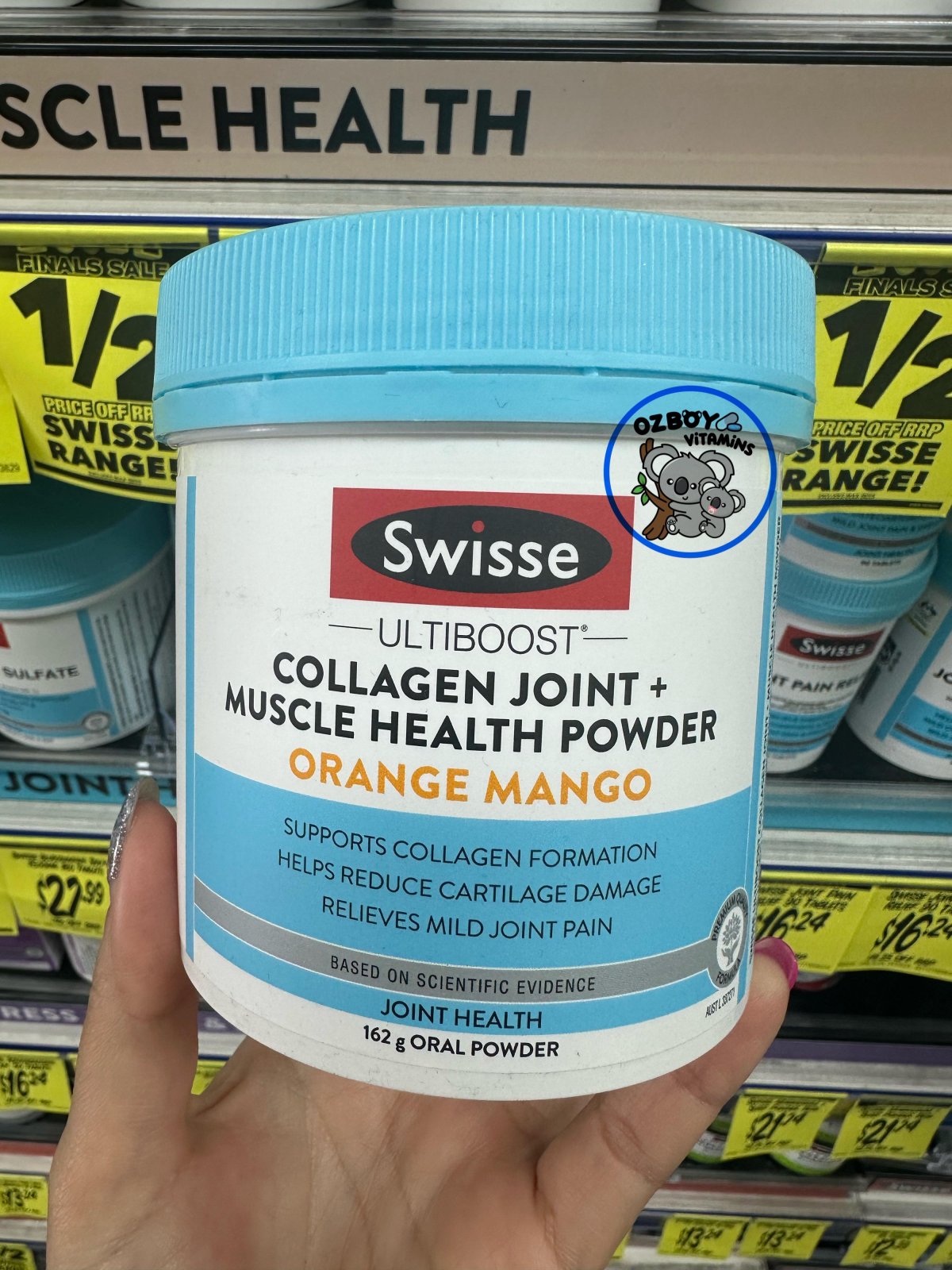Swisse Collagen Joint + Muscle Powder - ozboyvitamins
