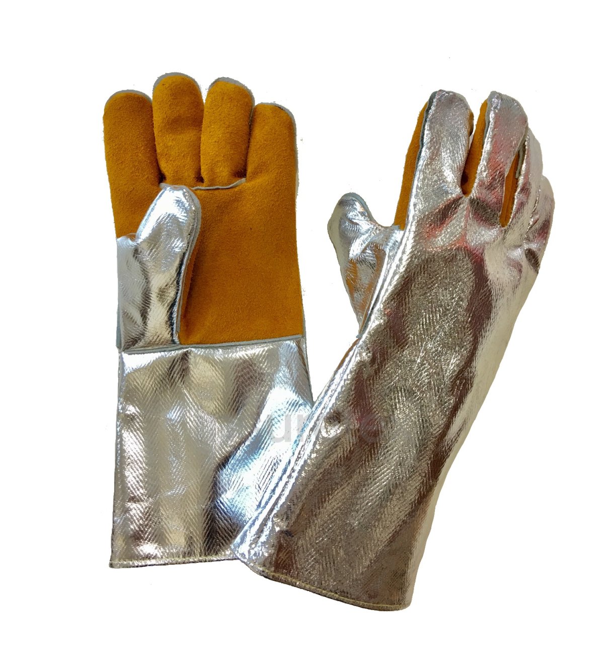 Aluminized Leather Glove - insuretex