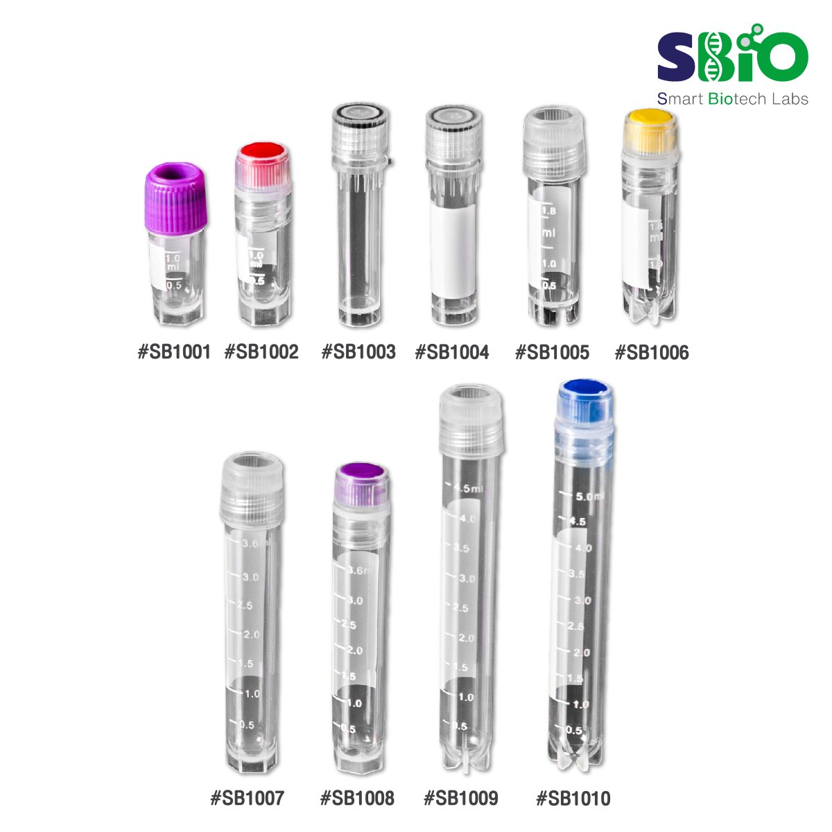 Cryo Tubes - sbiotec