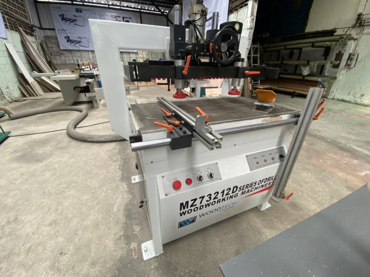 Double Row Multi-spindle Drilling Machine - woodtechmc