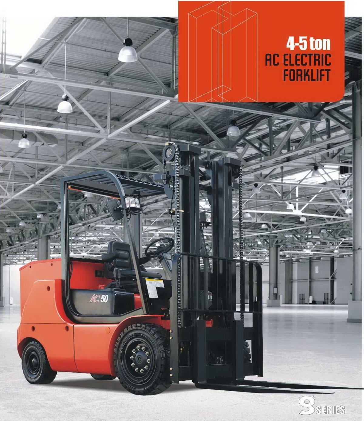 4-5 ton AC ELECTRIC FORKLIFT - debacthai