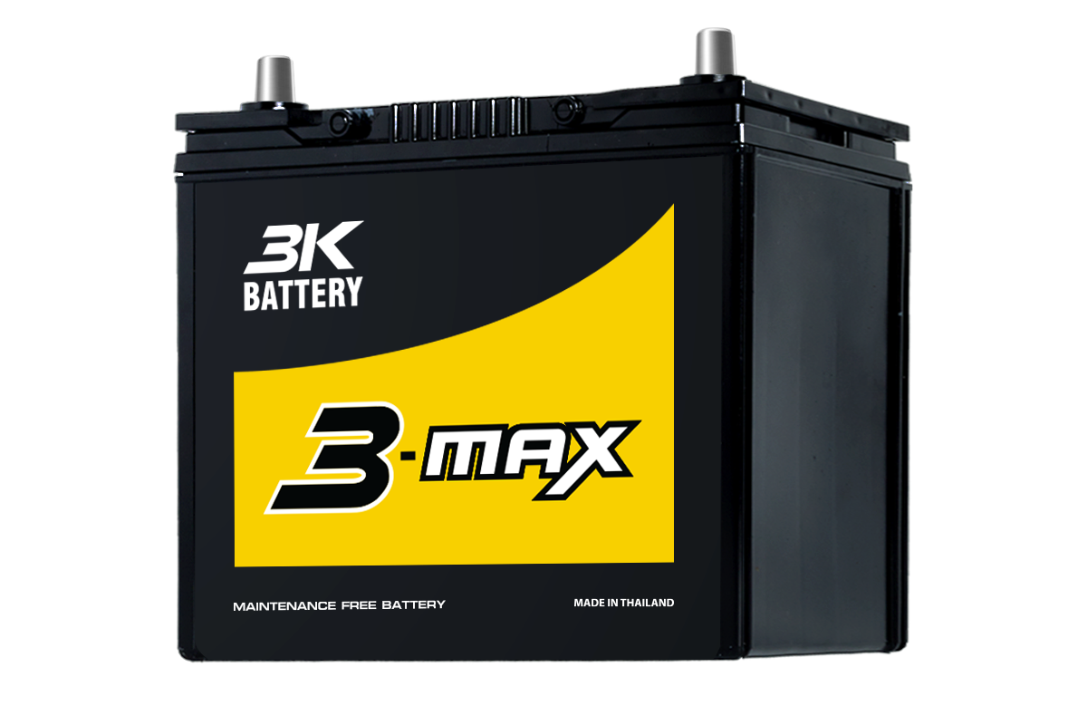 Battery 3K MAX70L (Maintenance Free Type) 12V 55Ah - rungseng