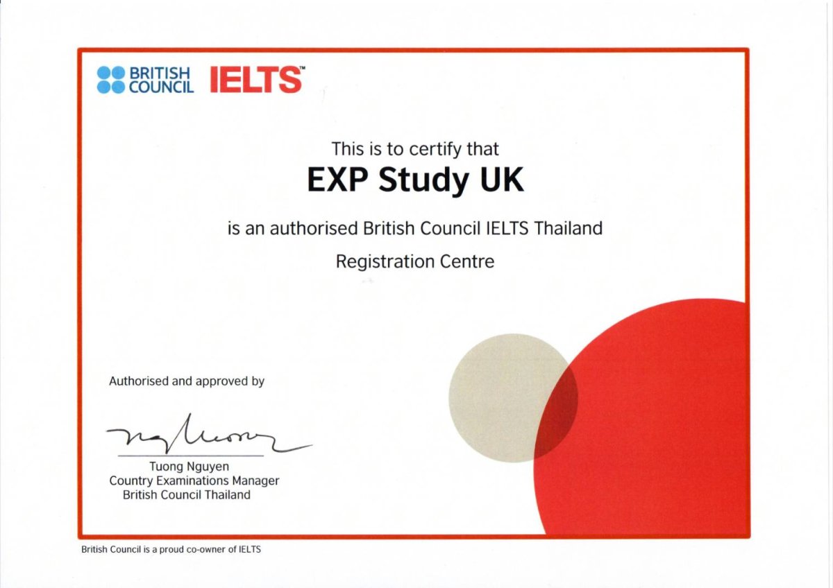 Application Service for IELTS Exam - expstudyuk