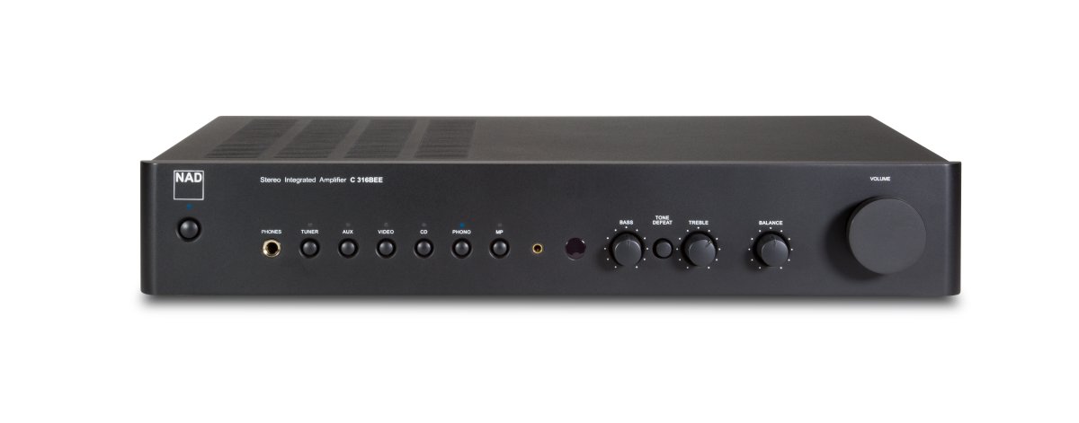 NAD C316BEE V2 Stereo Integrated Amplifier - conice