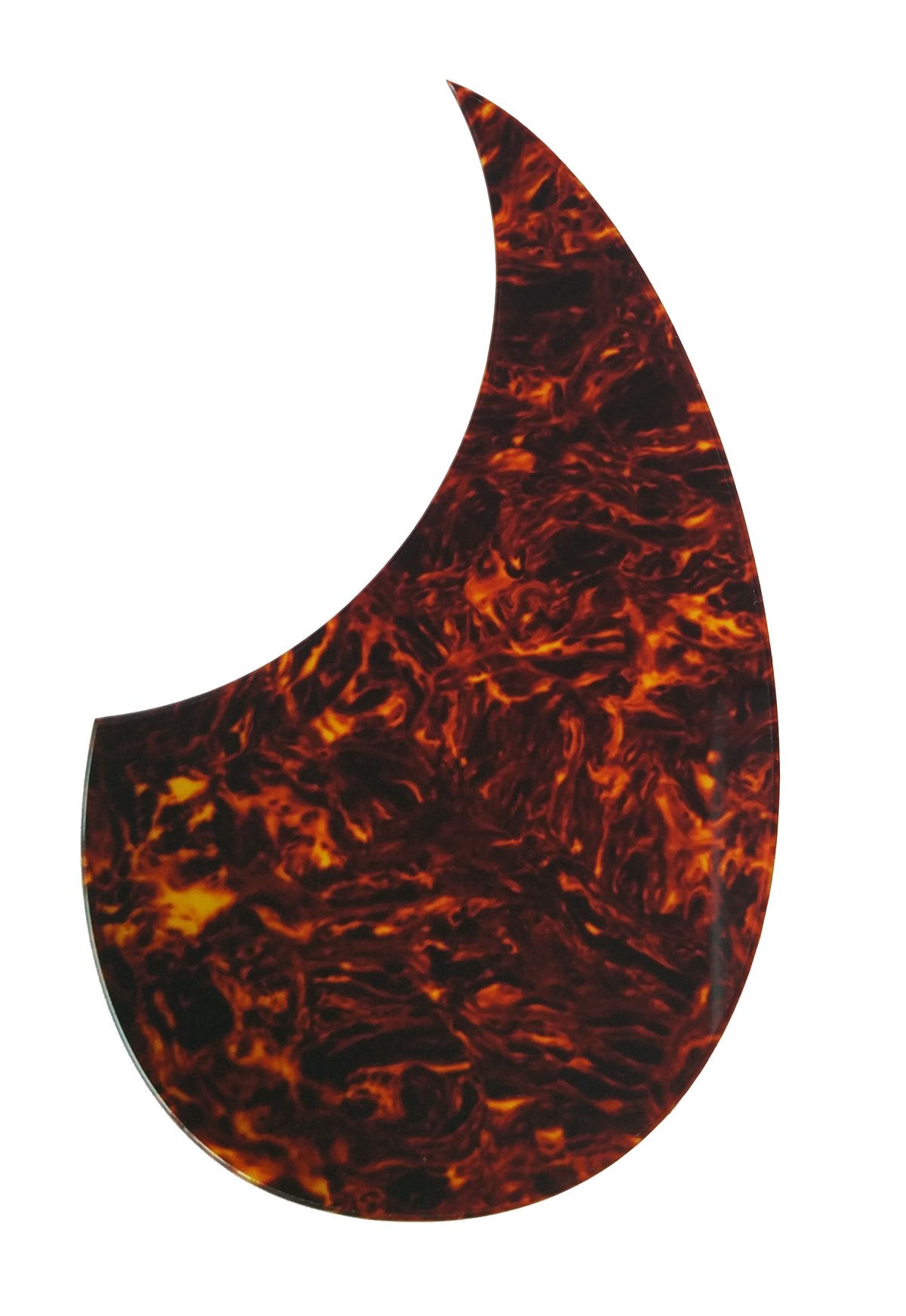 High quality OM Acoustic Guitar pickguard - Brown Tortoise - acousticvilla