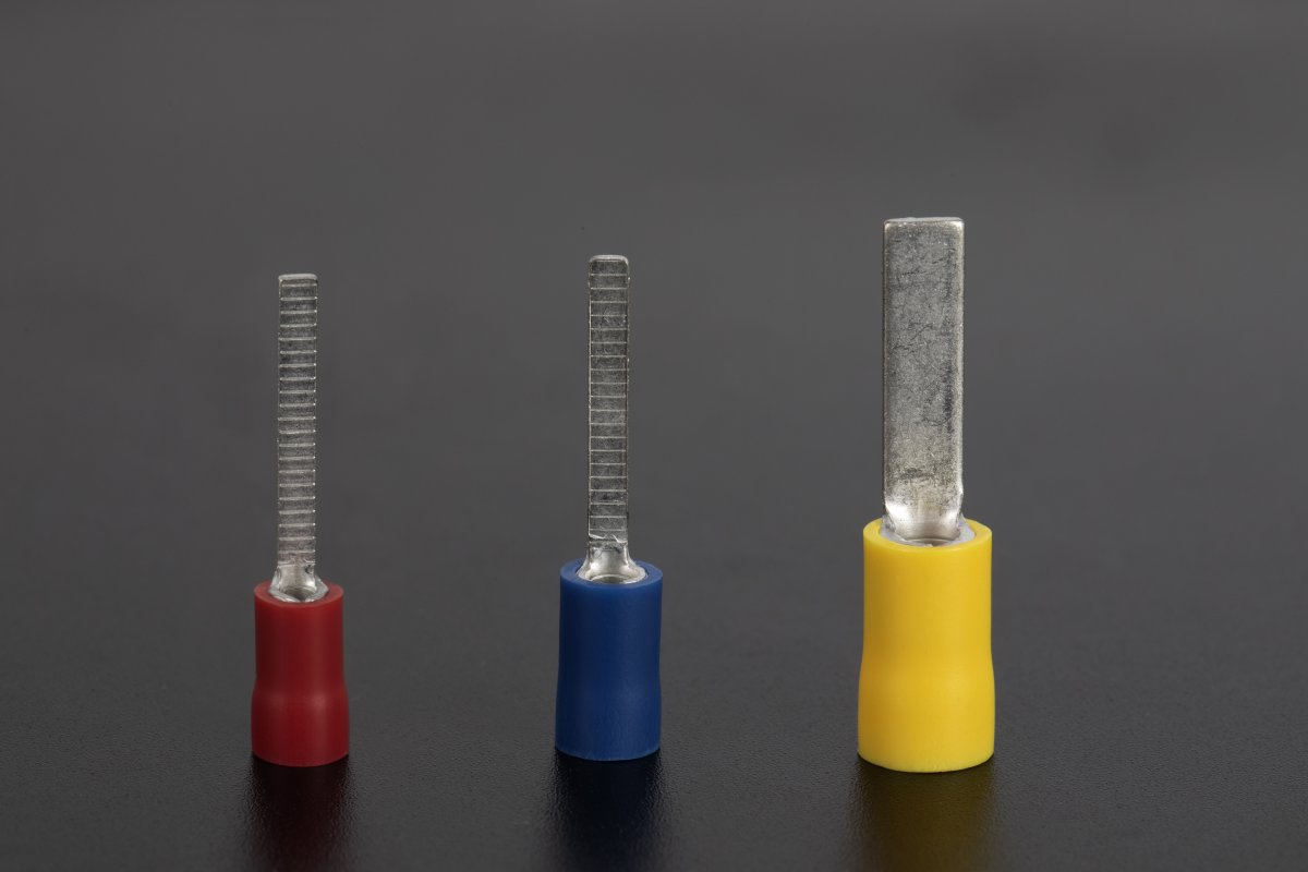 FLAT BLAD INSULATED TERMINALS (PIN TYPE) - terminal-lugs