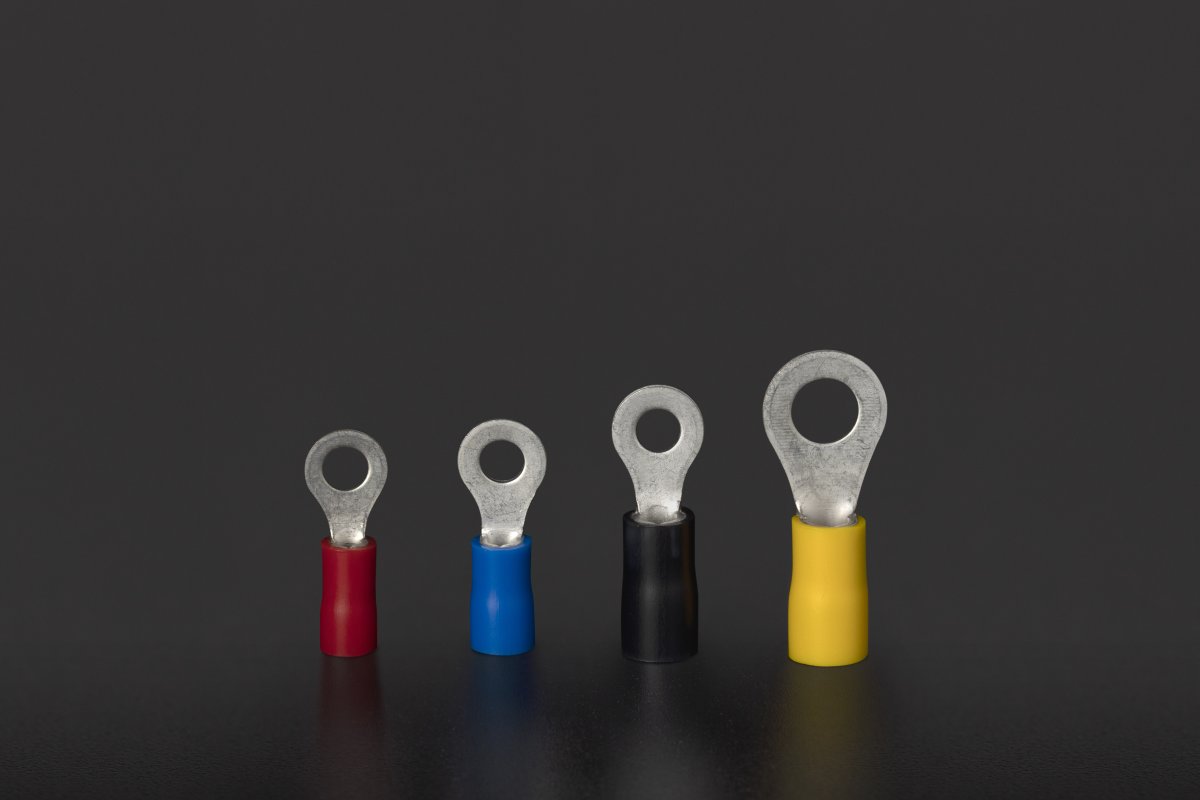 INSULATED RING TERMINAL (RF TYPE) - terminal-lugs