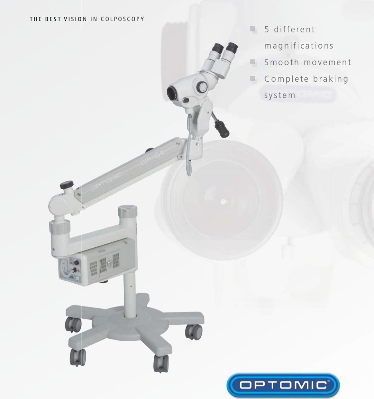 OP-C5 Colposcope By: OPTOMIC - jetmedicalthailand