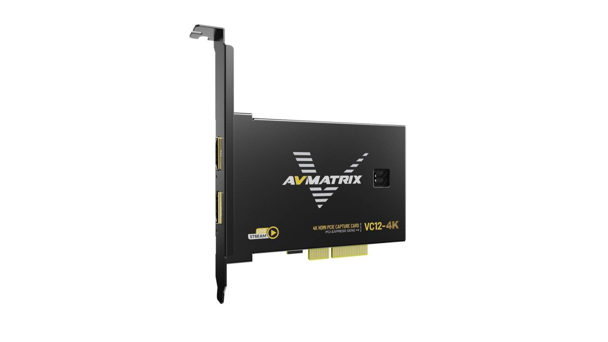VC12-4K | 4K HDMI PCIE Capture Card - optionpartstore