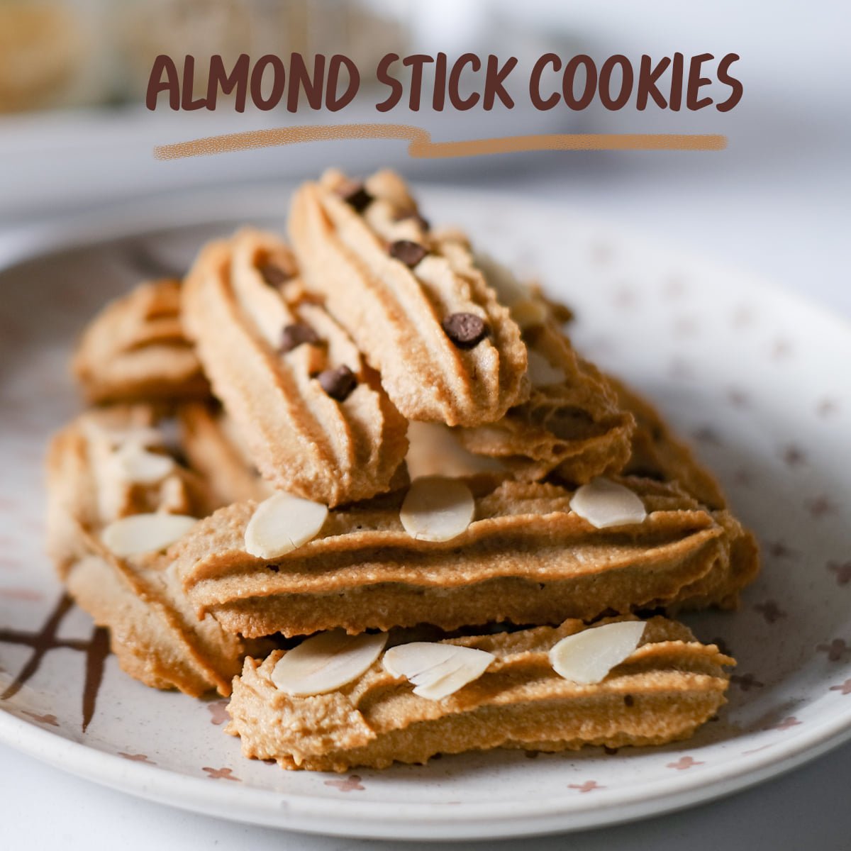 ALMOND STICK COOKIES - fitbakerybkk