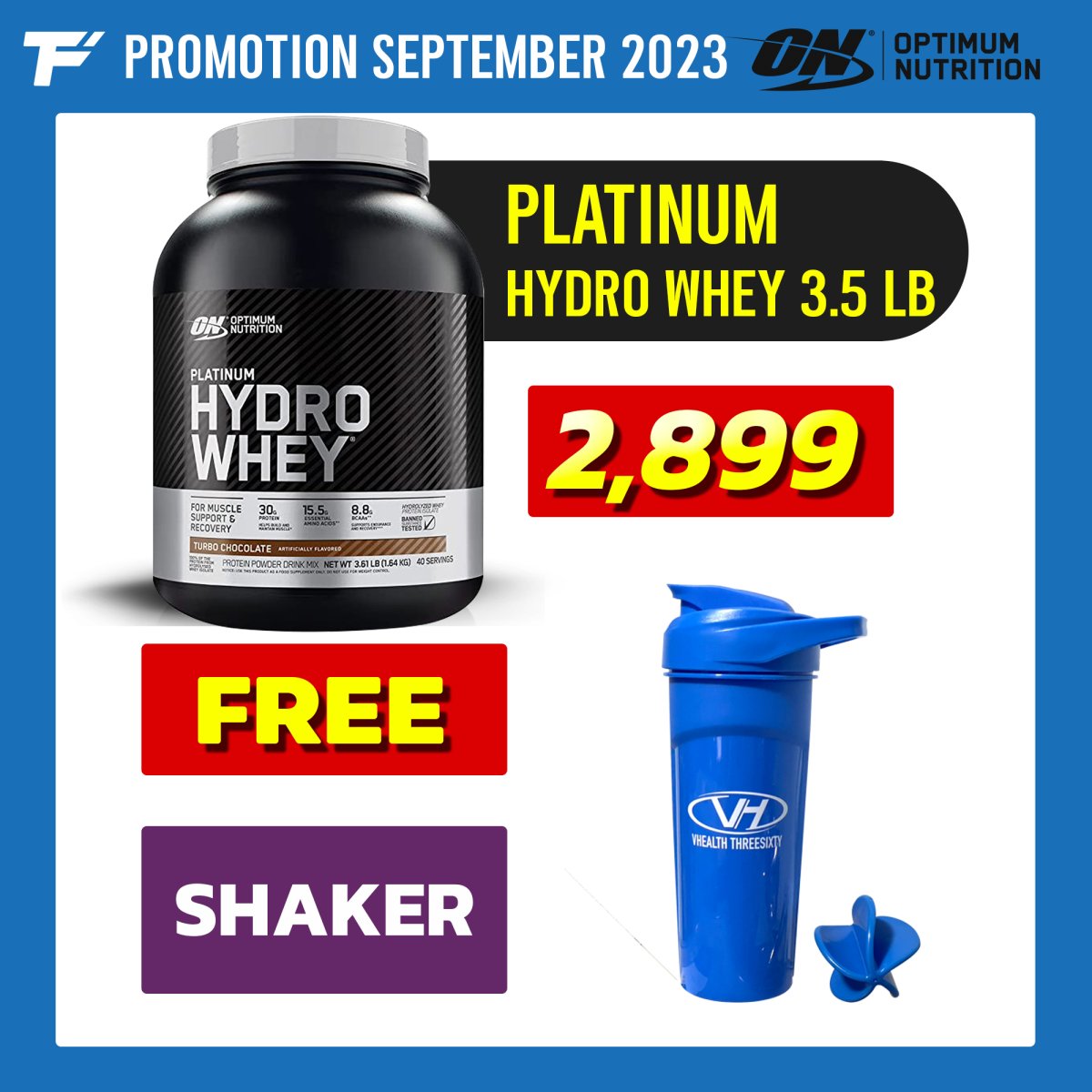 OPTIMUM PLATINUM HYDROWHEY 100% Whey Protein Hydrolyzed - 3.5 Lbs ...