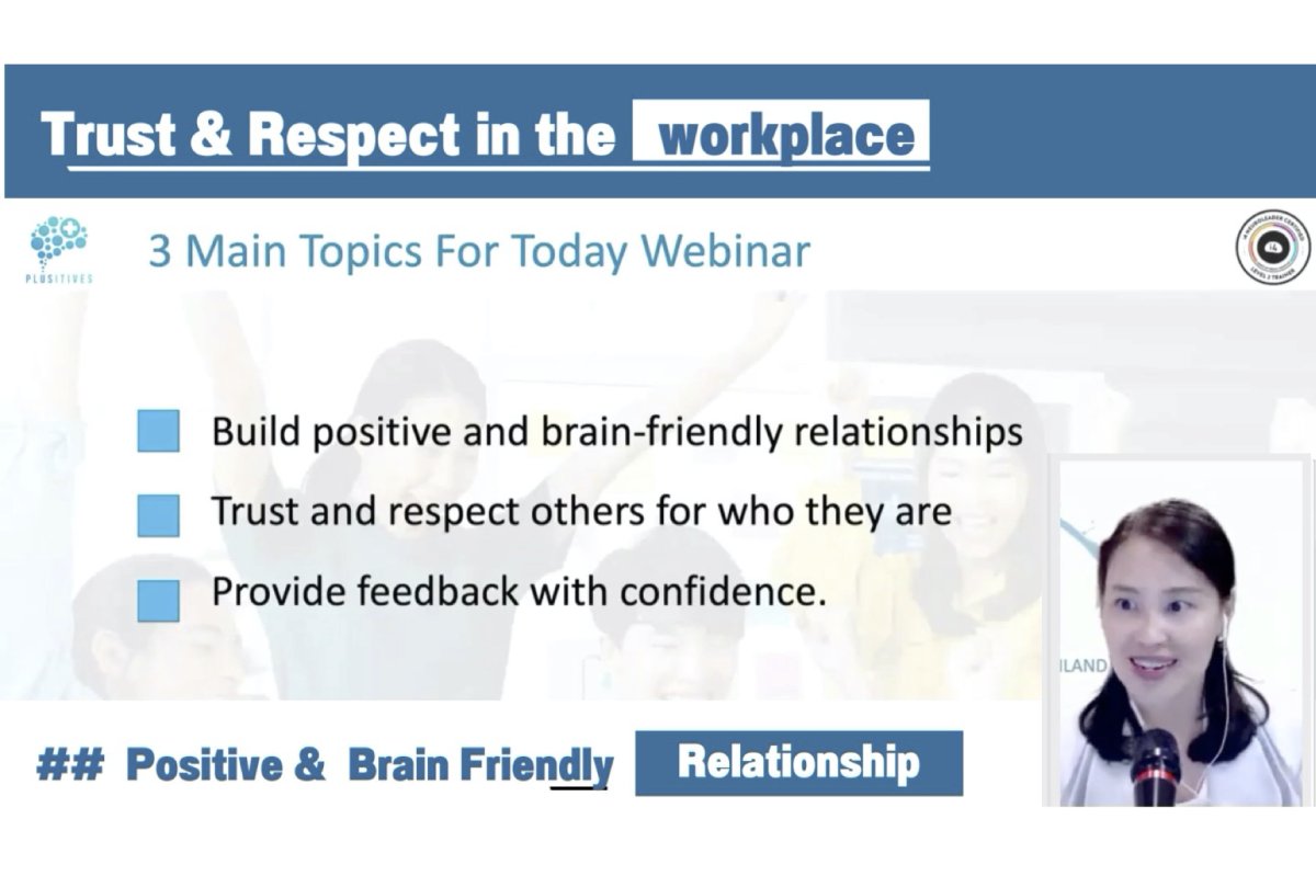 Trust&Respect in the workplace - plusitives