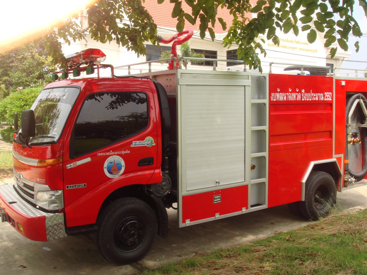 รถยนต์ดับเพลิง ขนาดไม่น้อยกว่า 6,000 ลิตร - qtecdrive29