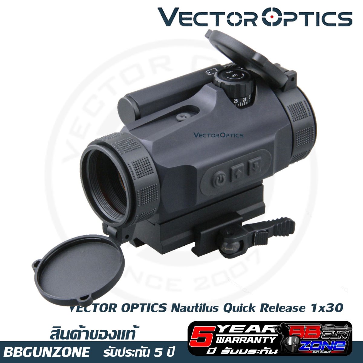 Vector Optics Nautilus Quick Release 1x30 QD - bbgunzone