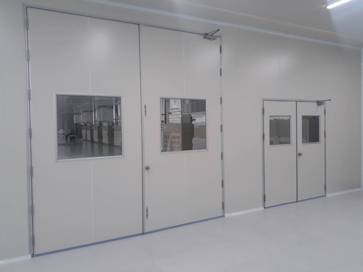 ประตูคลีนรูม ประตูไอโซวอลล์ ISOWALL DOORS, CLEAN ROOM DOORS ...