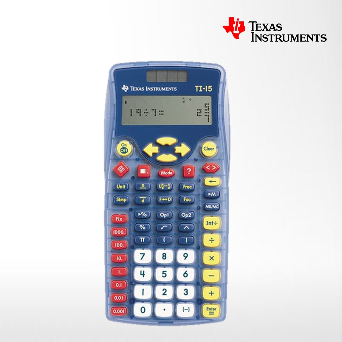 TI-15 Explorer | Elementary Calculator | Texas Instruments - opentech