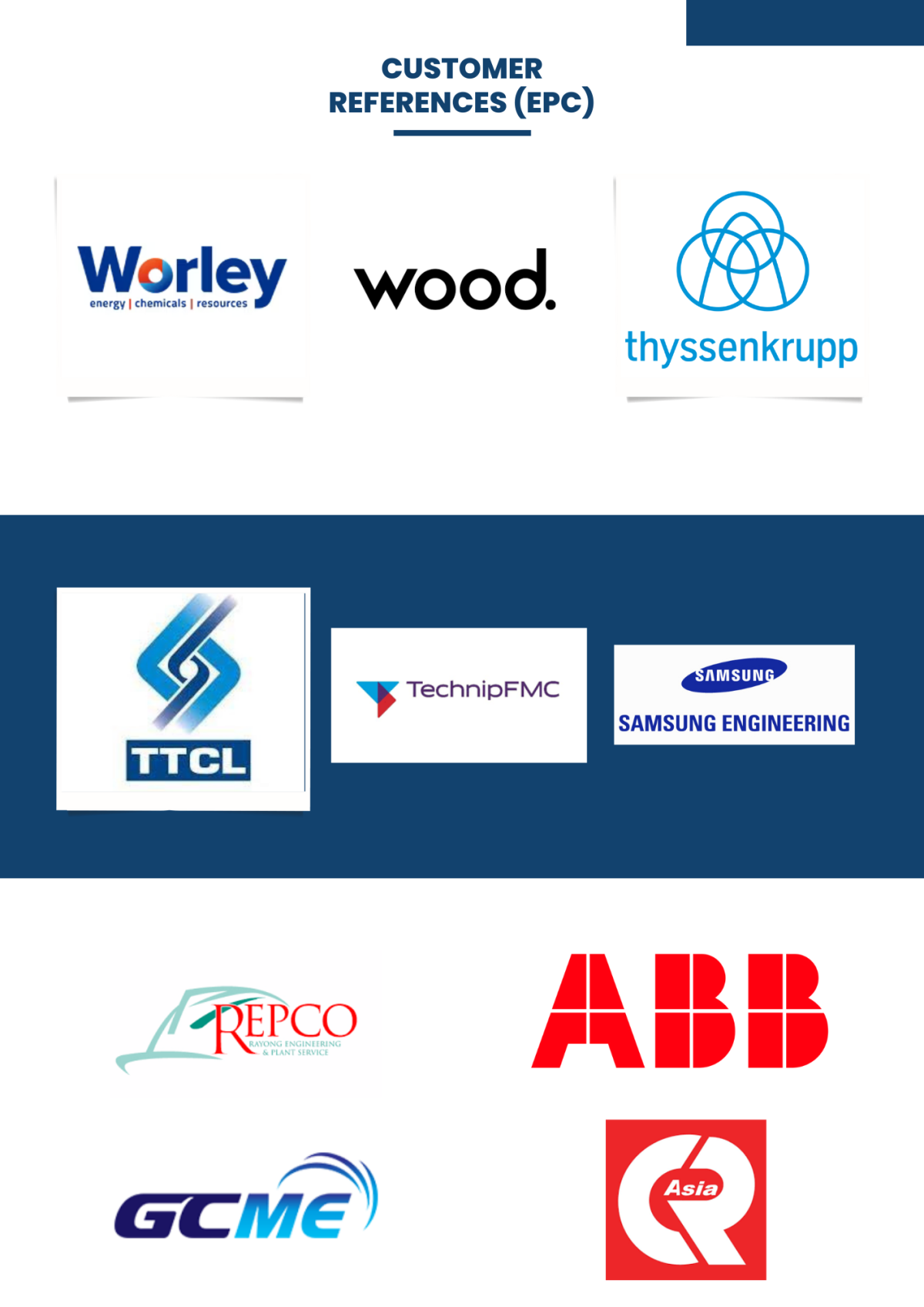 Our Customers (EPC) - cke