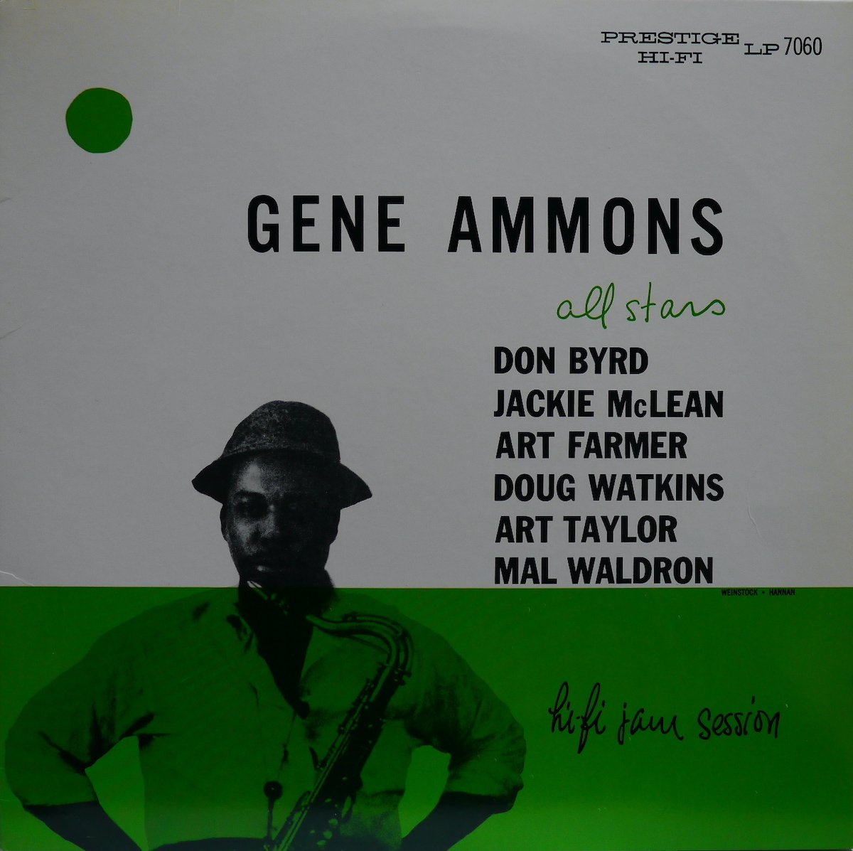 Gene Ammons All Stars – Jammin' With Gene - audiominuteshop