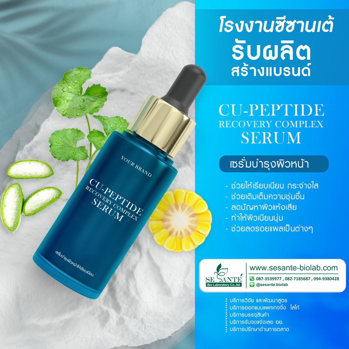 Cu-Peptide Serum / 15 g. - sesante-biolab