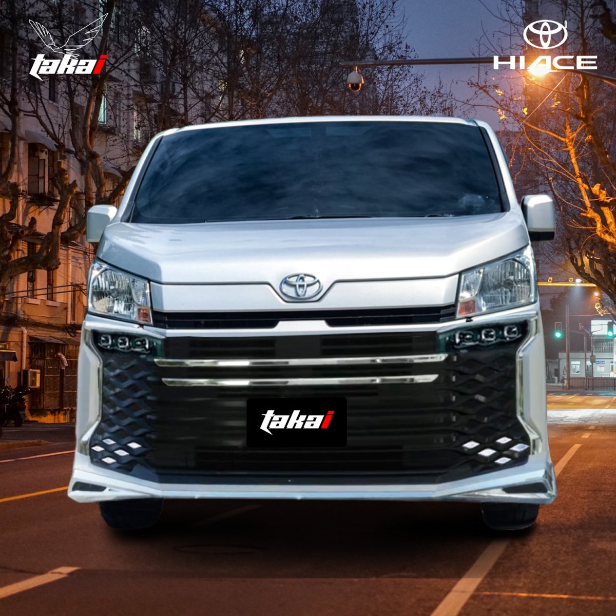 Front Bumper for HIACE300 / COMMUTER - verzusbodykit