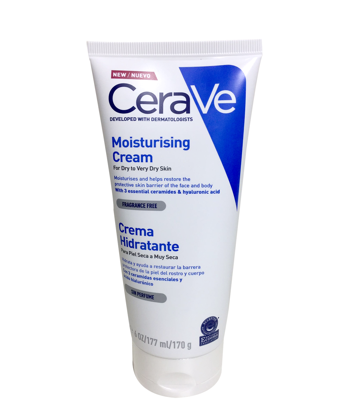 CERAVE Moisturising Cream หลอดใหญ่ 6oz 170 g เซราวี มอยซ์เจอร์ไรซิ่ง ...